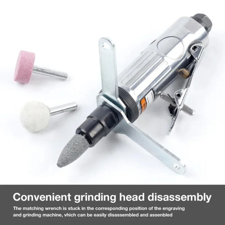 Air Die Grinder, with 1/4" and 1/8" Collets Pneumatic Tool Grinding ...
