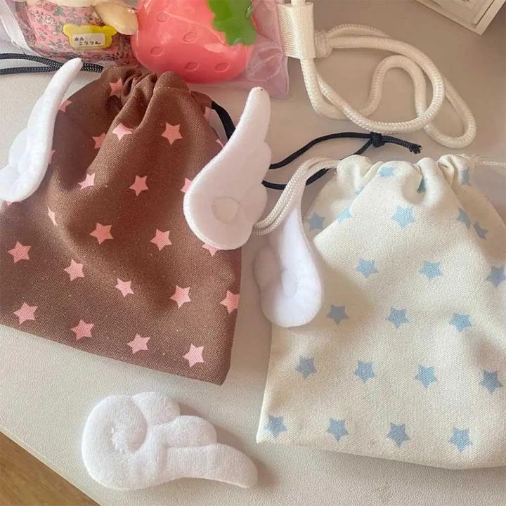 1 Pair Small Angel Wings Brooch Japanese Style Sweet Clothes Decor Y2K ...