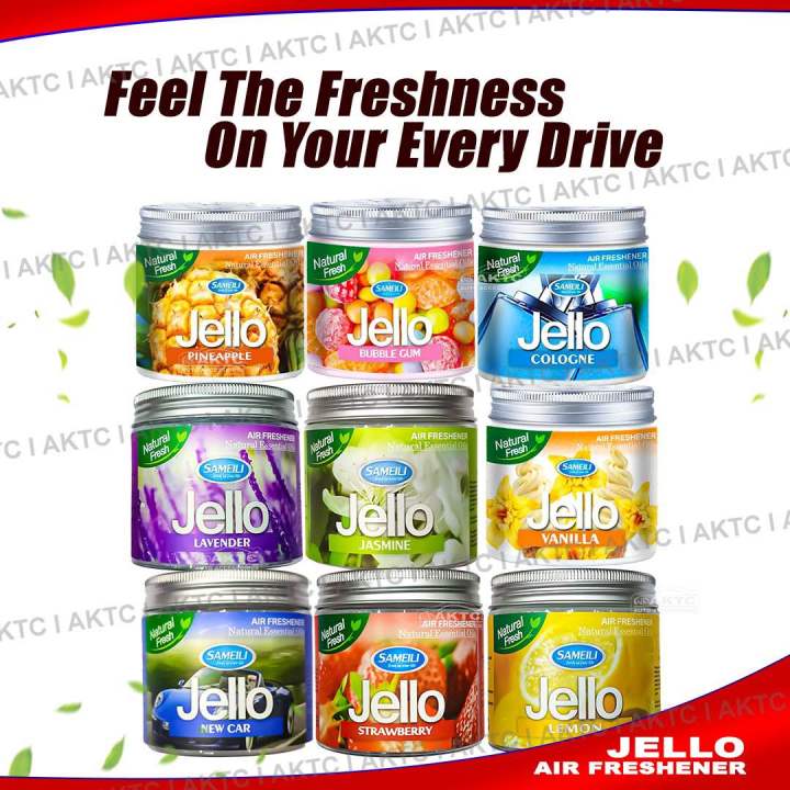 JELLO CAR AIR FRESHENER | CAR GEL PERFUME |CAR DRY PERFUME-mixed ...