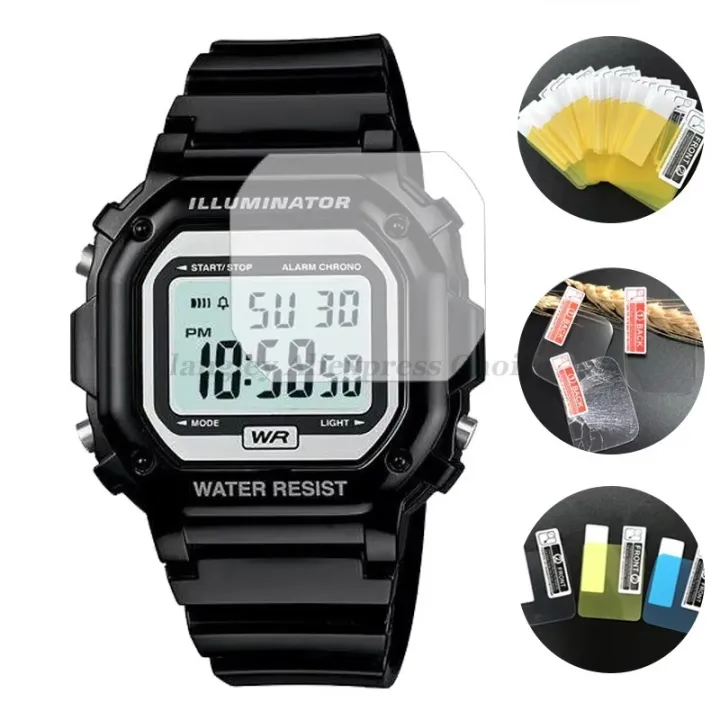 Watch Screen Protector for Casio A158W F-91W DW5600/5610 AE1200WH MQ-24 ...