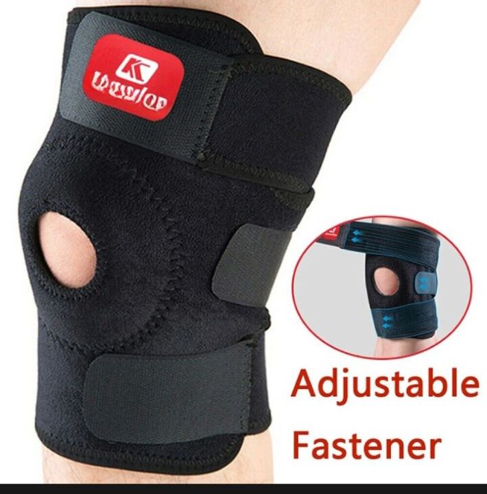 Hot Knee Brace Support Open Palella- Hot Pain Relief Neoprene Fabric ...