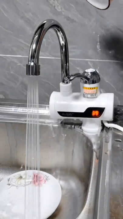 Instant Electric Water Heating Tap with Shower | Daraz.com.np