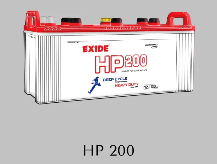 EXIDE HP-200 Deep Cycle Battery | Daraz.pk