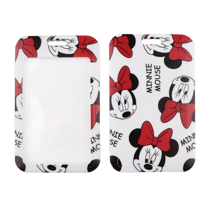 Minnie Mouse Keychain Lanyard for Keys ID Badge Holder Credit Card Neck ...