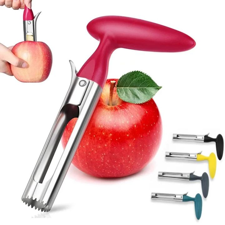 1Pc Premium Apple Corer Stainless Steel Apple Pears Core Remover Tool ...