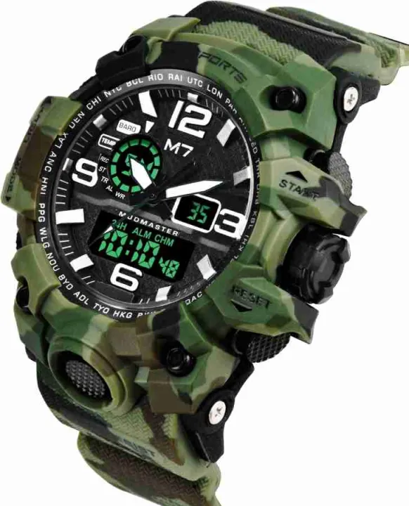 Military Sports Quartz Watches Dual Display G-shock | Daraz.com.bd