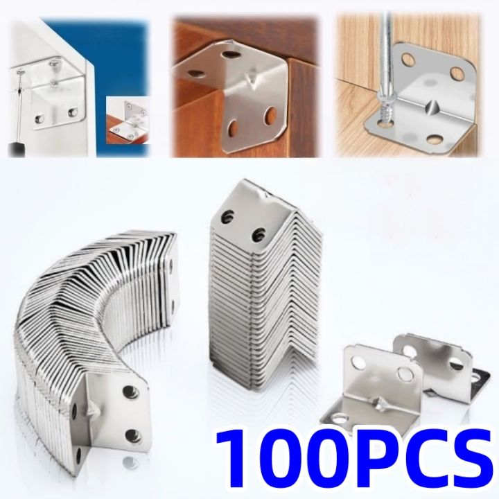 50/10PCS Angle Iron Board Table, Chair, Cabinet, Wardrobe, Fixed ...