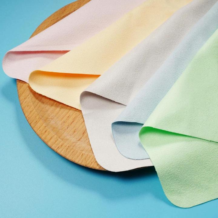 1/5/10pcs Ultra-fine Fiber Cleaning Myopia Glasses Cloth Can Be Reused ...