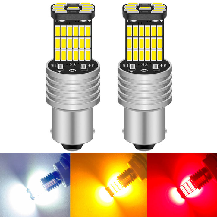 2pcs 1156 1157 Led Bulb BA15S BAY15D P21W P21/5W PY21W BAU15S Car Turn ...