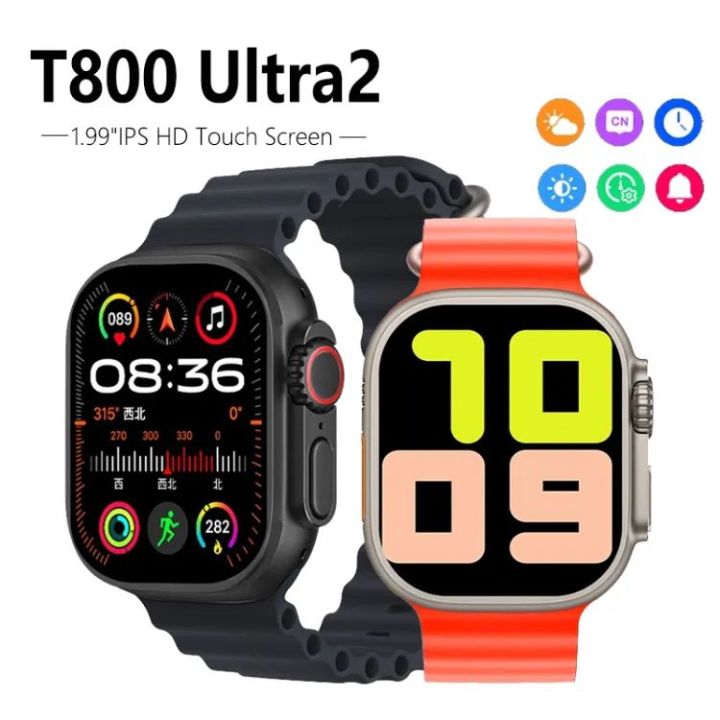 T800 Ultra 2 Smart Watch Fitness Bracelet Bluetooth Watch 1.99 Infinity ...