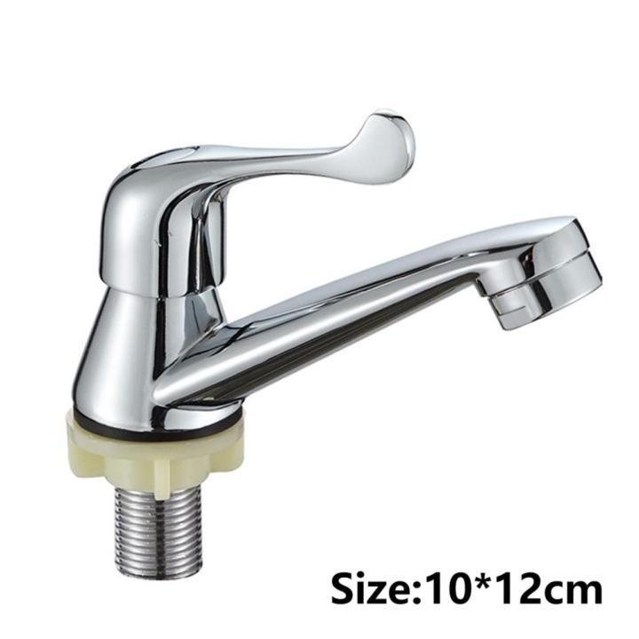 Single Cold Water Tap Basin Mixer Home Kitchen Bathroom Wash Basin Sink ...