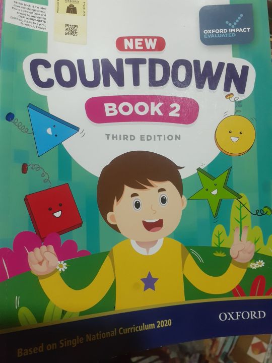 Oxford books , Countdown class 1 to 5 , Oxford English class 1 to 5 ...
