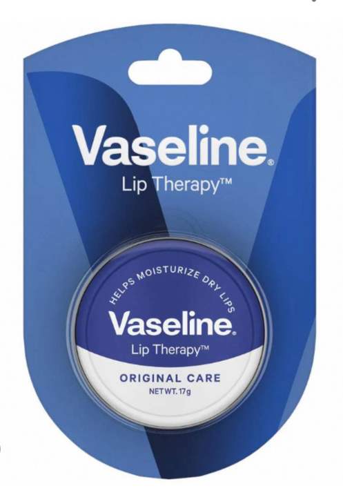 VASELINE® LIP THERAPY® ORIGINAL TIN 17g | Daraz.lk