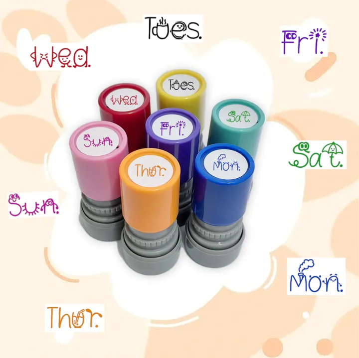 7-week seal suit Monday to Sunday record life time clock-in diary list ...