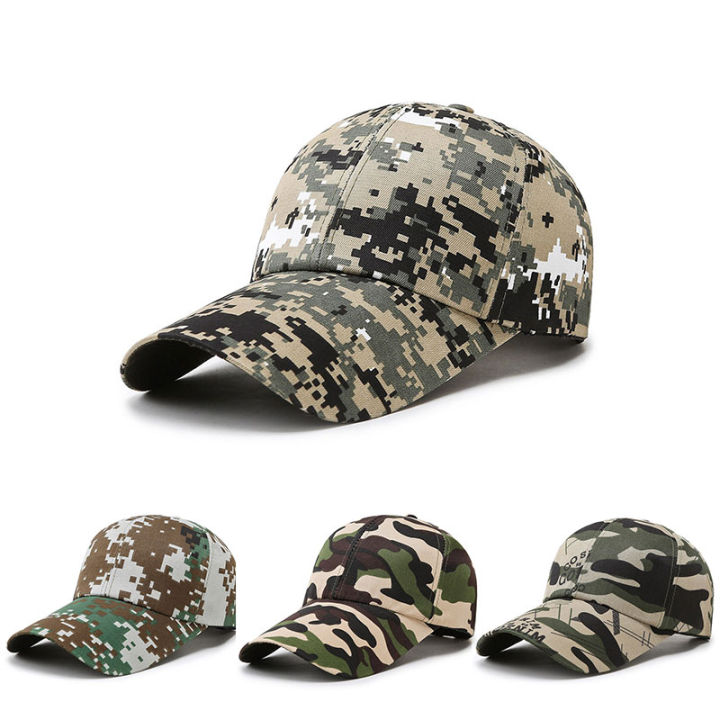 2024 Camouflage Hat Outdoor Sport Snap back Caps Simplicity Tactical ...