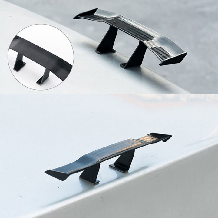 Car Rear Spoiler Mini Wing Small Model Decoration Auto Parts GT Style ...