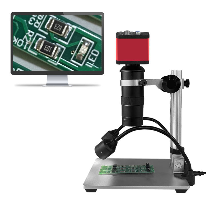 Magnification Adjustable 130X Zoom C Mount Lens 0.1X~1.5X Magnification ...