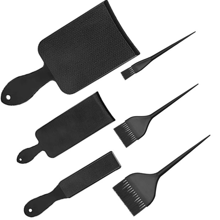 6Pcs Hair Dye Coloring Board&brush Set Hair Paddle Non-Slip Color Cream ...