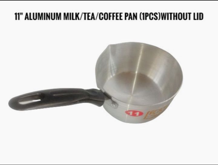 11" Aluminum milk/tea/coffee pan (1 pcs)without lid | Daraz.com.bd