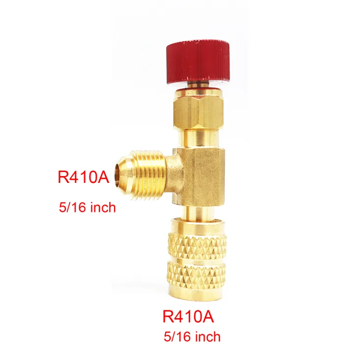 R22 R410 Refrigerant Charging Valve Air Conditioning Refrigerant Liquid ...