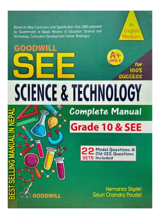 Goodwill Science & Technology Complete Manual For Grade-10 || SEE ...