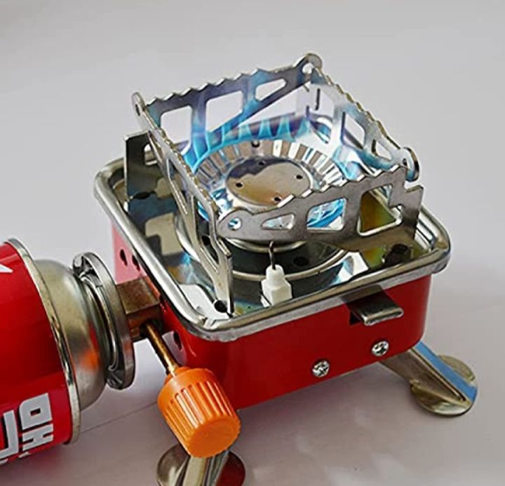 Portable Campaign Gas Stove Trekking Stove With Can Gas | Daraz.com.np
