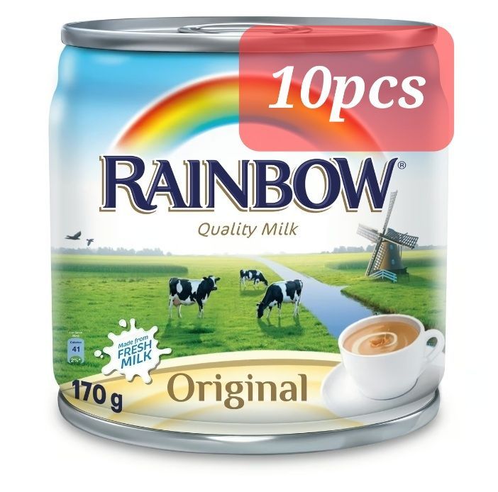 Fresh milk Quality milk Evaporated Milk non sugar condensmilk rainbow ...
