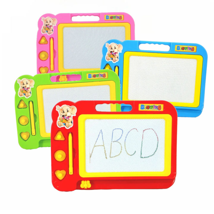 Magnetic Drawing Board Colored Graffiti Magic Eraser Drawing Board ...
