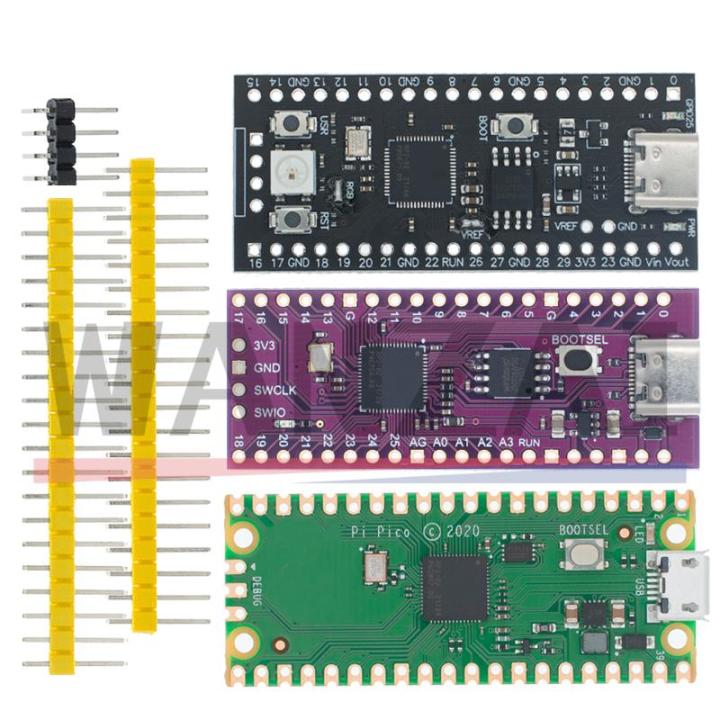 Official Raspberry Pi Pico Board RP2040 Dual-Core 264KB ARM Low-Power ...
