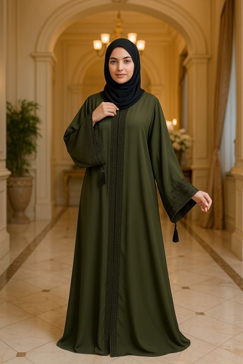 Fancy Abaya For women, Dubai style abaya - jilbab | Gown for Women ...