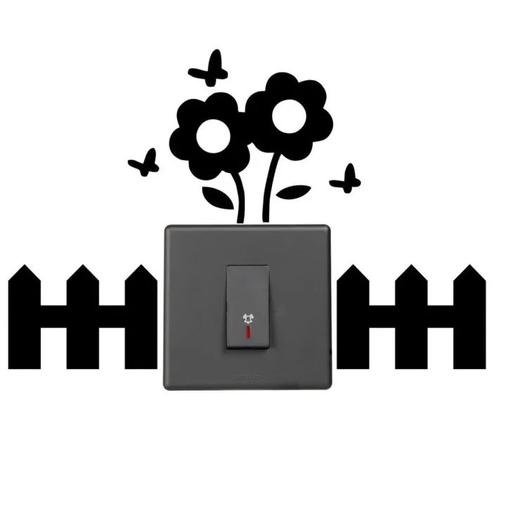 switch socket Wall Sticker | Daraz.pk