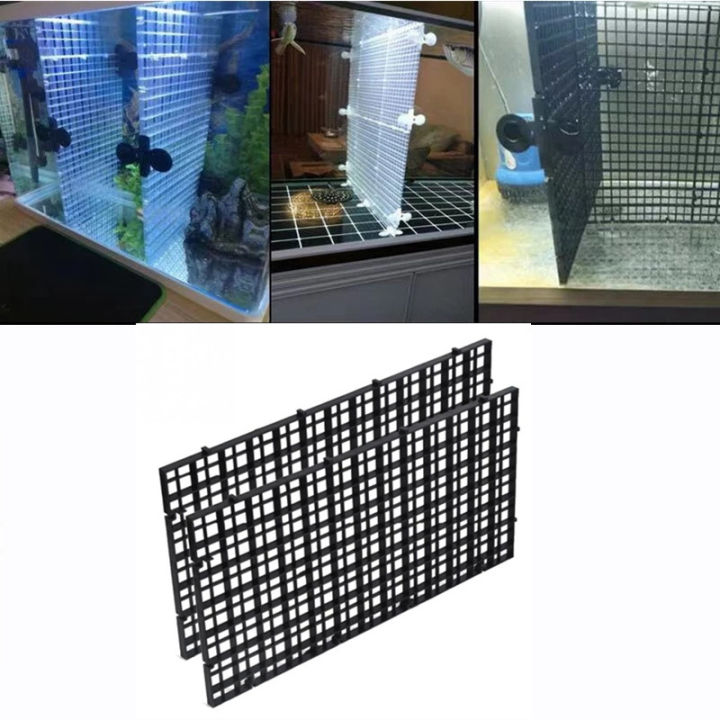 Fish Tank Bottom Filter Grid Plastic Bottom Filter Plate Mesh Partition ...