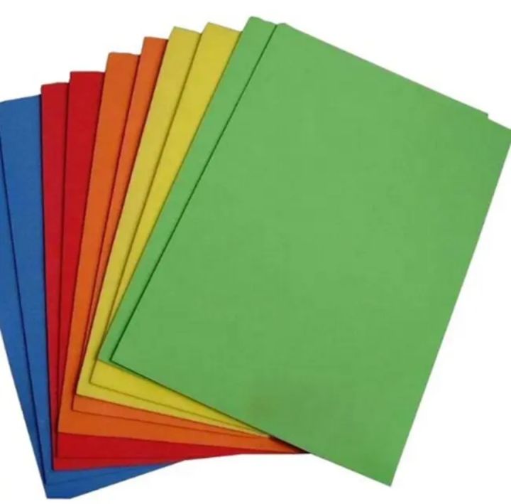 Foamic Sheets A4 Size Random Colors (Pack of 5/10 Foam Sheets) - Small ...