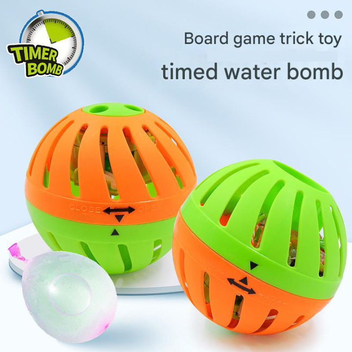 Slow Soak Timer Water Bombs 30 Pack Soft Splash Balloons for Kids Pool ...