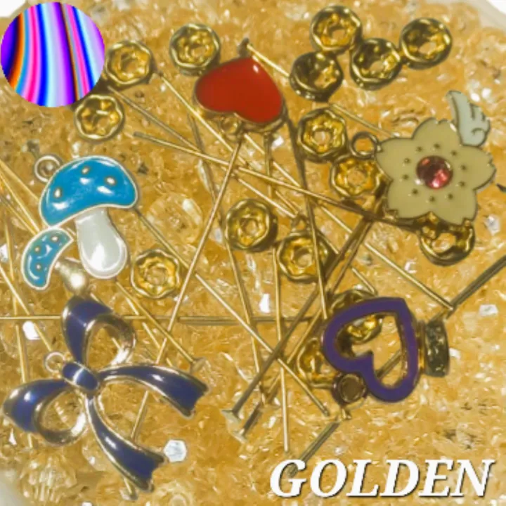 30g DIY Jewelry Making Kit - Acrylic Beads, Metal Charms, Spacer Rings ...