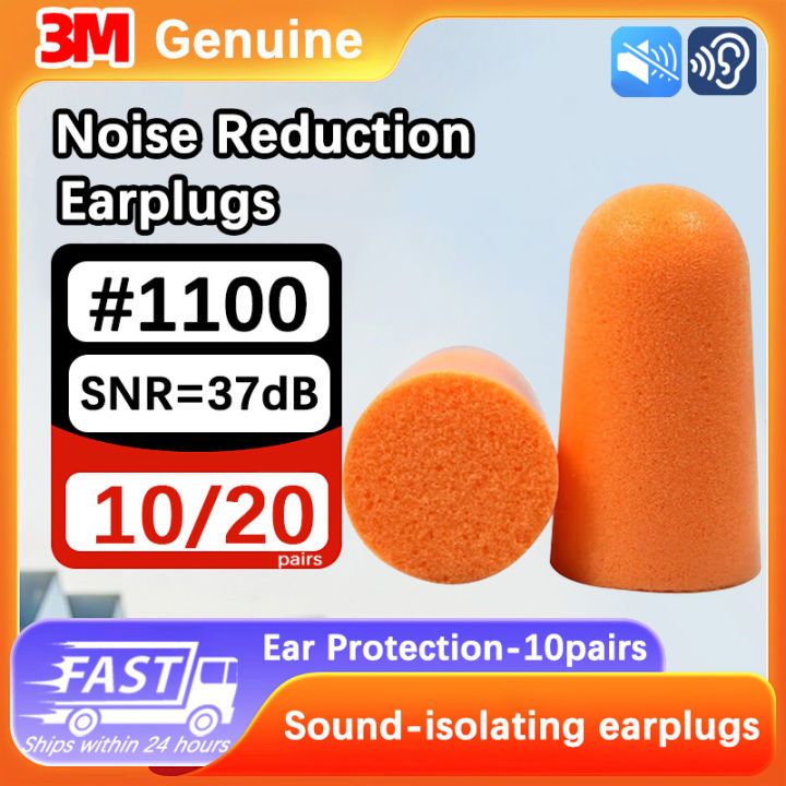 3M Earplugs Anti-Noise Sleep Specialized Industrial Comfort Super ...