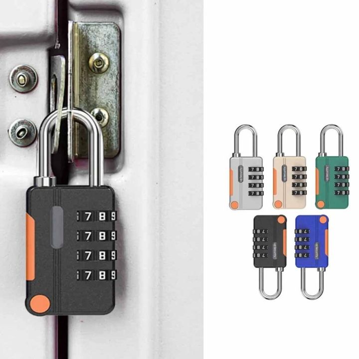 Mini 4-Digit Waterproof Code Padlock - Changeable Combination for ...