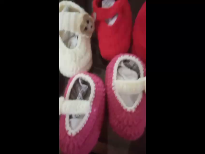 Hand made crochet shoes for baby boys and Girls 2 to 3 month | Daraz.pk