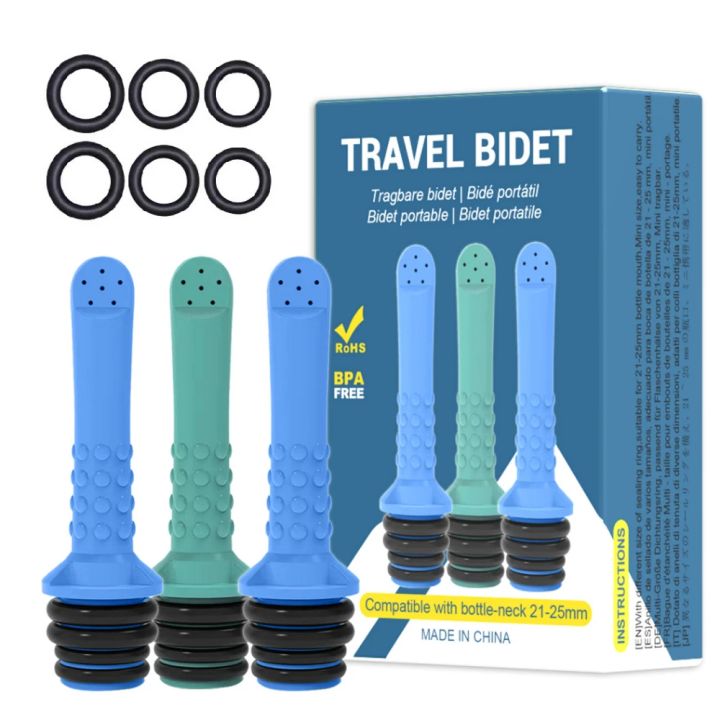 1/2Pcs Pack Portable Bidet Pipe for Toilet Universal Travel Bidet ...