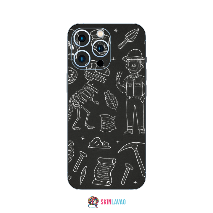 Chalk Doodling Mobile Skin – Chalk Doodling Skin | Premium Skins for ...