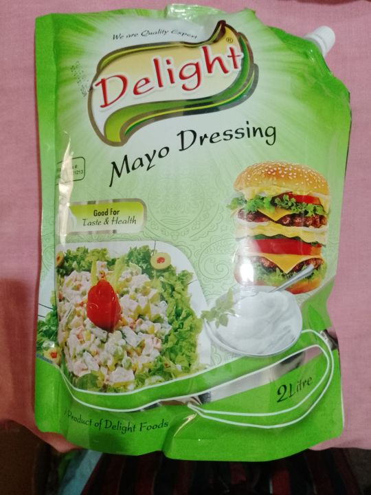 Delight Mayo Dressing 3 LTR Pack | Daraz.pk