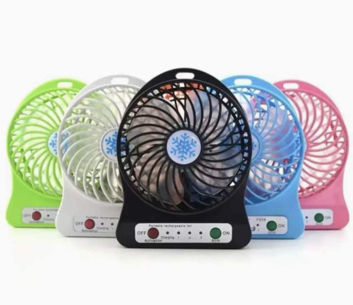 Mini fan , chargeable fan , hand fan , office fan portable fan , school ...