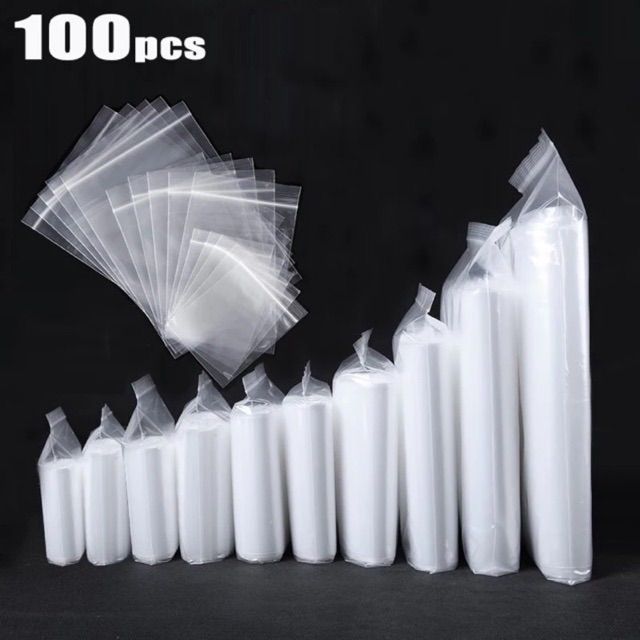 Zipper lock bag 50-100 thick waterproof unit cm | Shop.com.mm