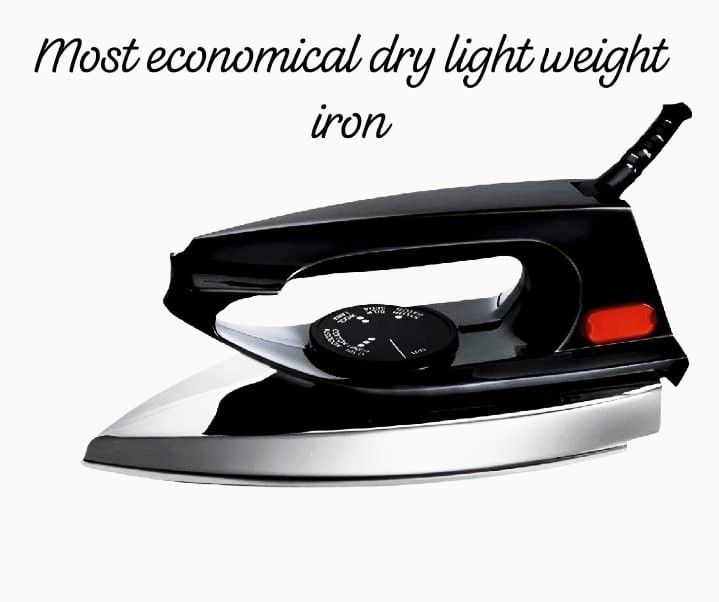 National Dry Iron | Lightweight Dry Iron | 1000W 220V.. | Daraz.pk