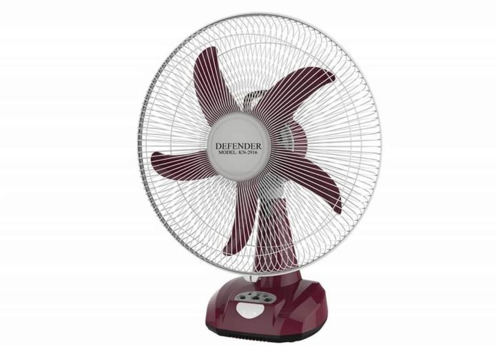 Rechargeable Fan Defender / kennede (16") / Charger Fan / Fan | Daraz ...