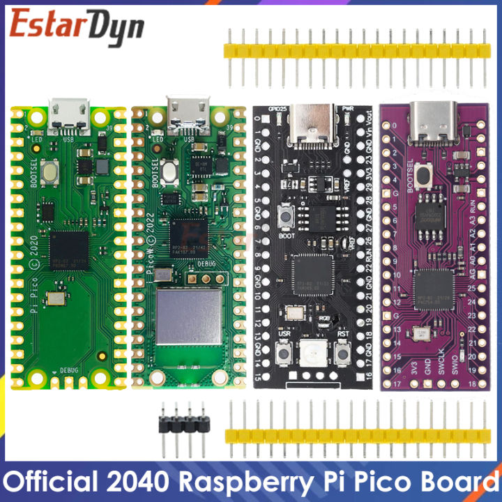 Raspberry Pi Pico Board RP2040 Dual-Core 264KB ARM Low-Power ...