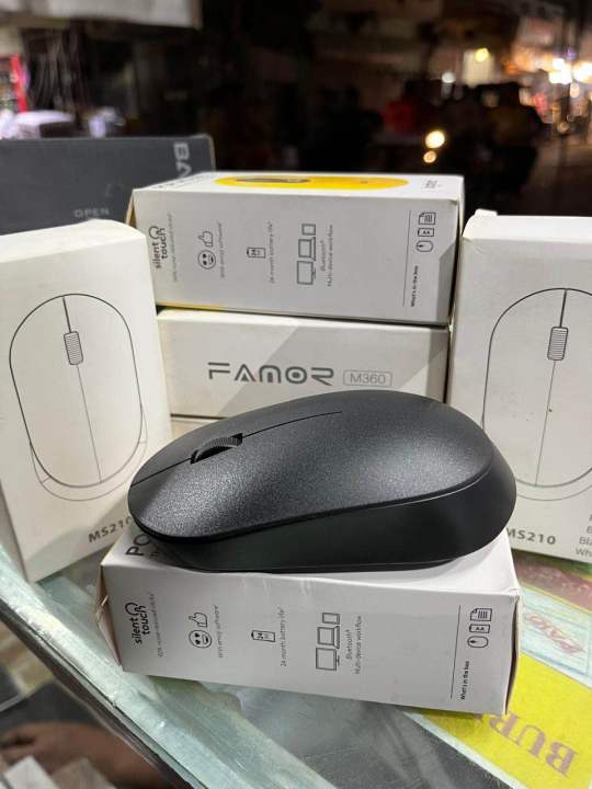Glion ms 210 rechargeable wireless mouse | Daraz.pk