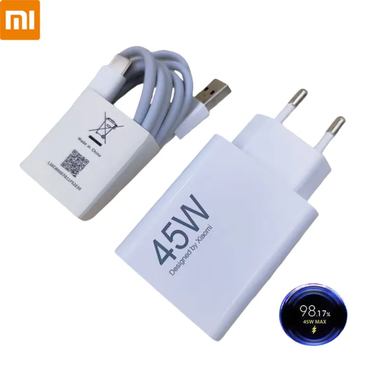 Xiaomi Redmi Note 14 Pro 45W Turbo Charger EU Fast Charge Adapter 1/1.5 ...
