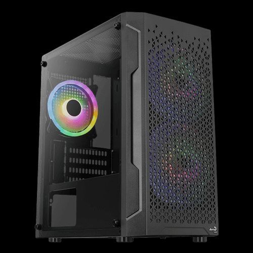Aerocool Trinity Mini Gaming Case, Supports liquid cooling in the front ...