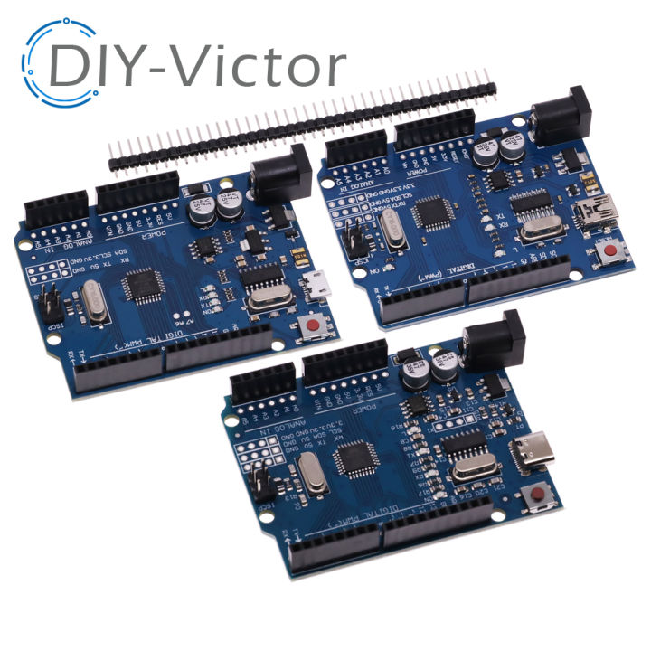 UNO R3 ATMEGA328P Chip 16Mhz For Arduino CH340G TYPE-C USB CH340 ...
